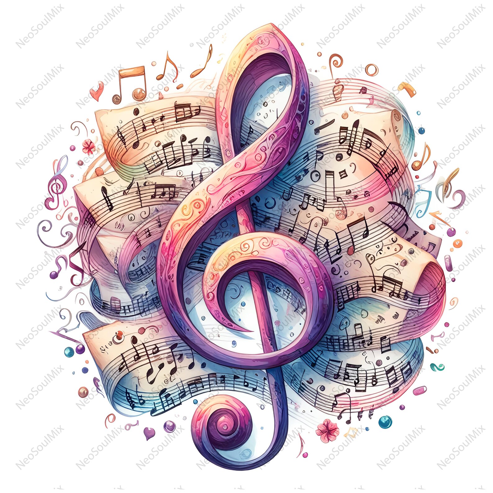 19 Music Note Clipart | Minimalist Music Note Clip Art | Printable ...