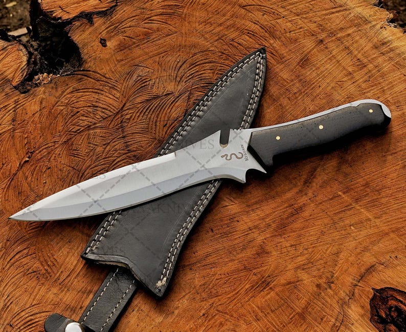Handmade D2 Steel Bowie Knife – Jack Krauser Replica, Resident Evil ...