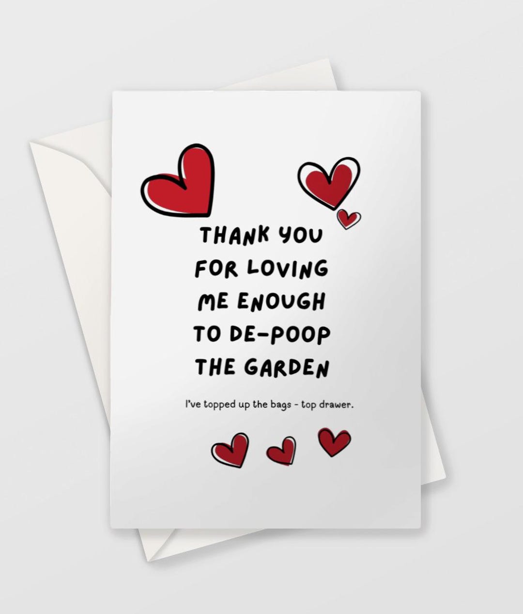 Valentine De-poop Valentines Day Card for Him or Her, Funny Valentines ...