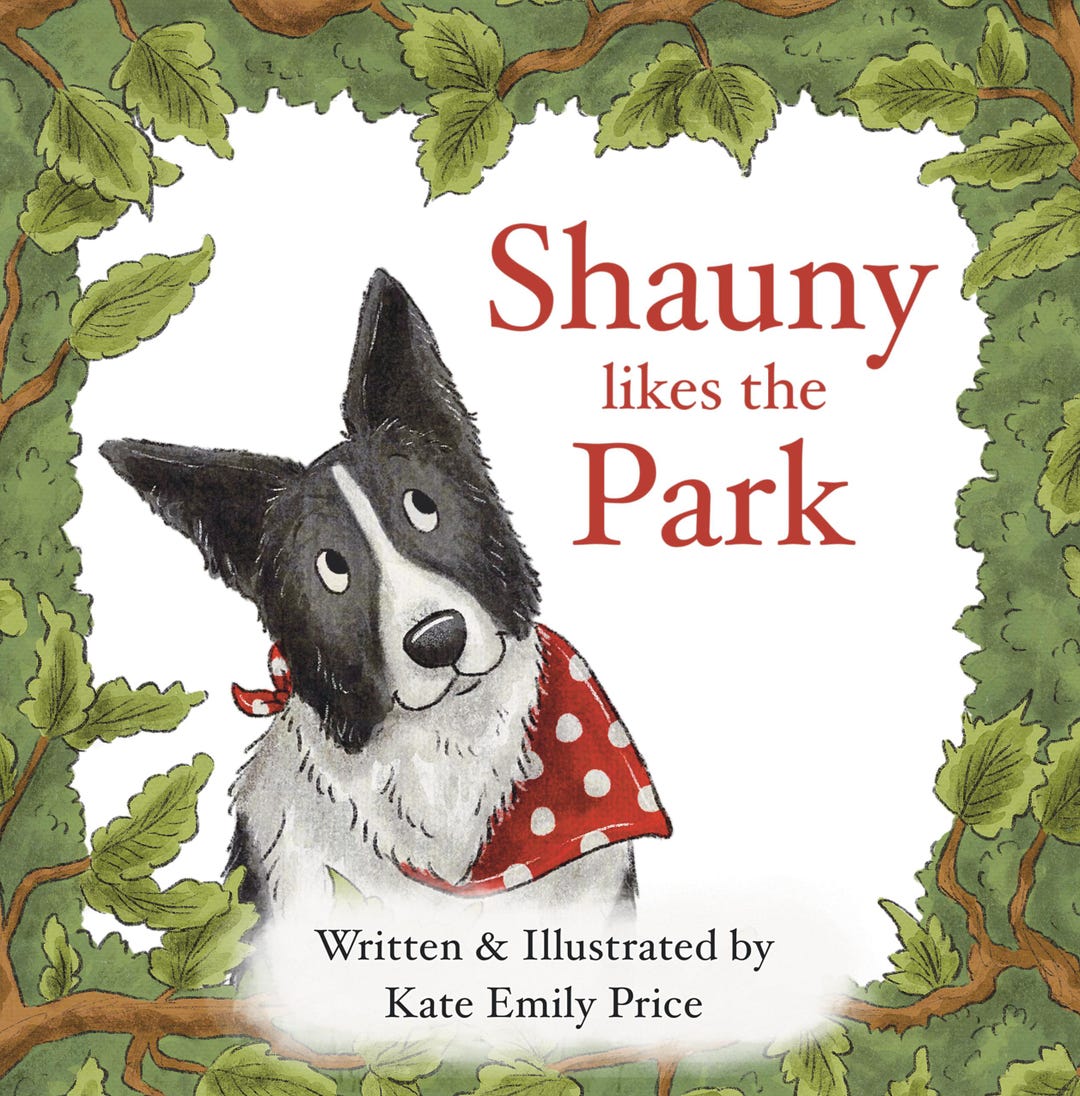 Shauny Likes the Park Signed Picture Book and Vinyl Sticker, Border ...