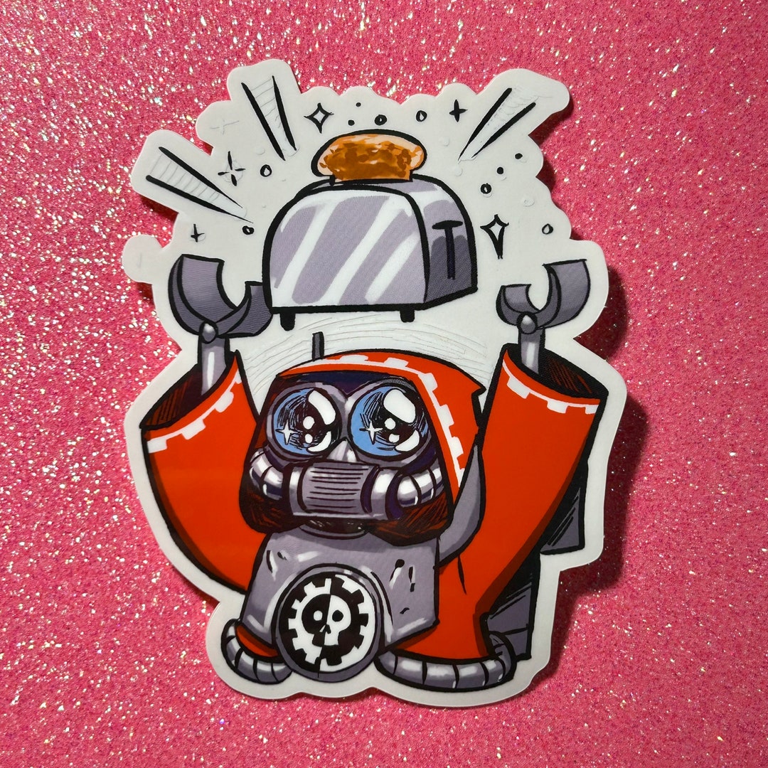 Hail the Omnitoaster Clear Vinyl Sticker - Etsy