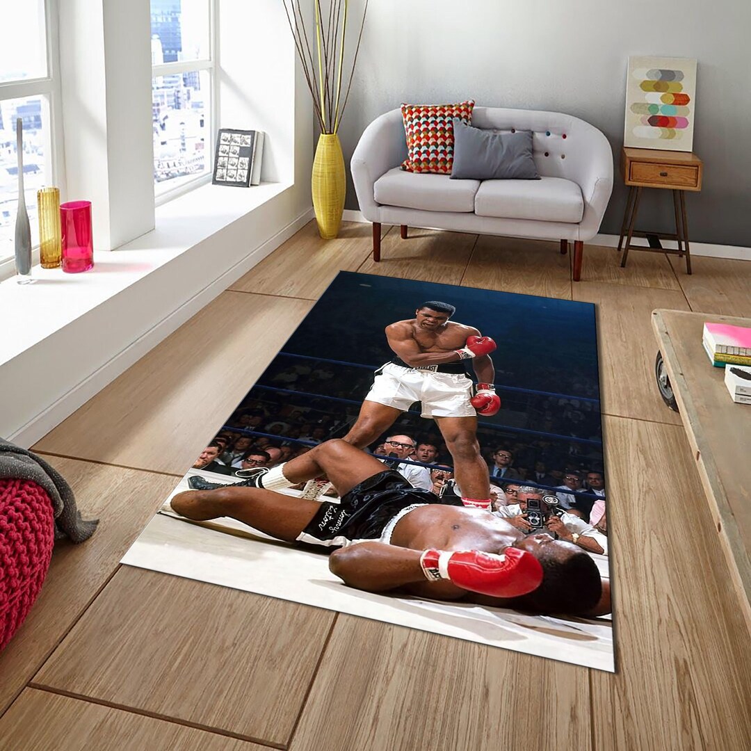 Muhammad Ali Rug, WBA Rug, Sports Mat,washable Rug,area Rug, Floor Rug ...