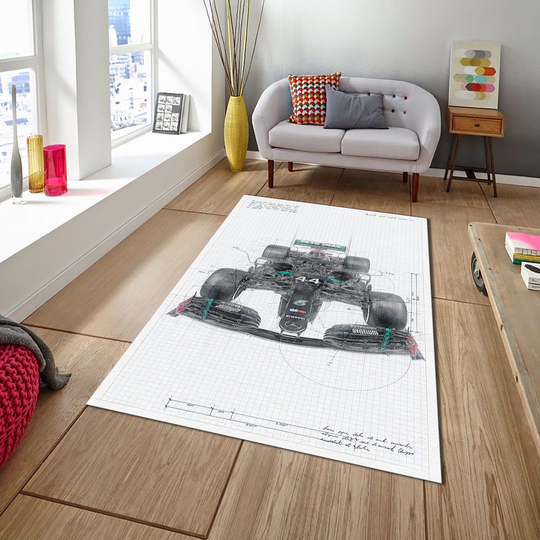 Formula Rugs,lewis Hamilton Rug,racing Team Rug,mercedes Rugs,sports ...