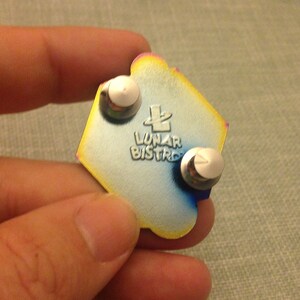 Tiny Glowing Galaxy Enamel Pin - Etsy