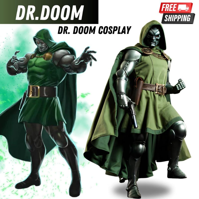 Dr Doom Costume - Etsy