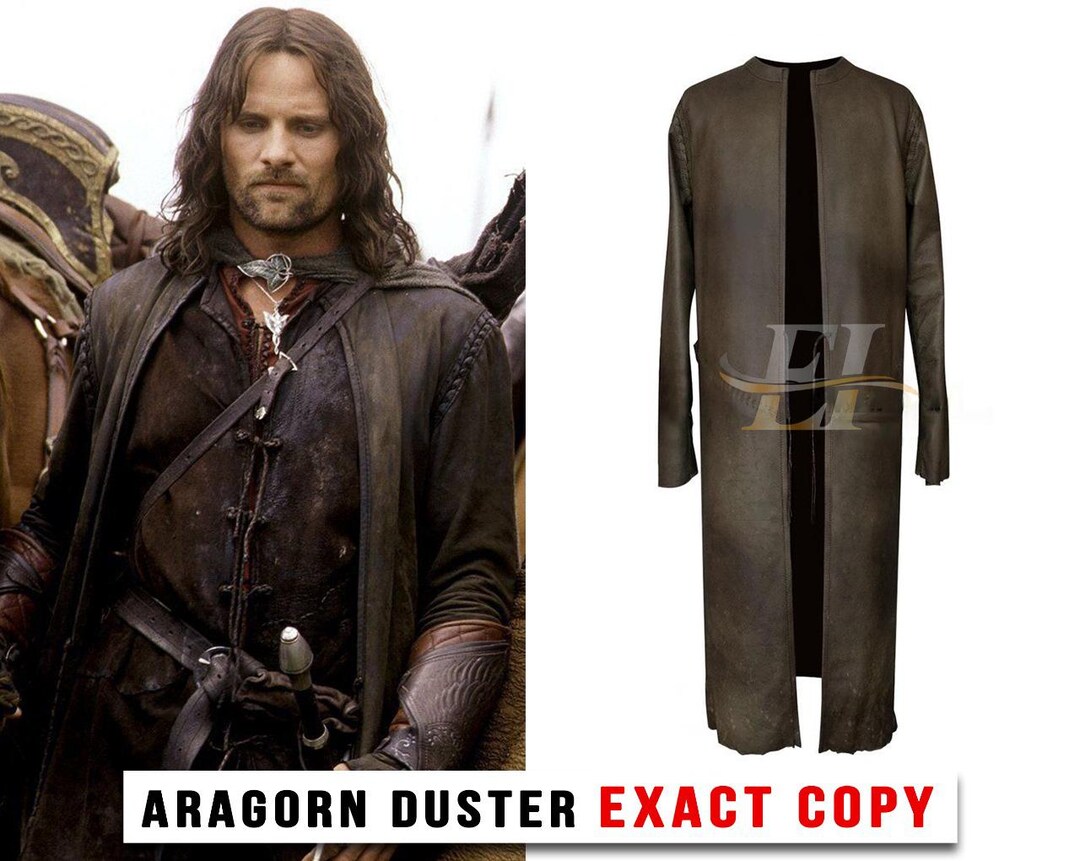 Aragorn Costume Duster Strider Lord of the Rings Aragorn Costume - Etsy