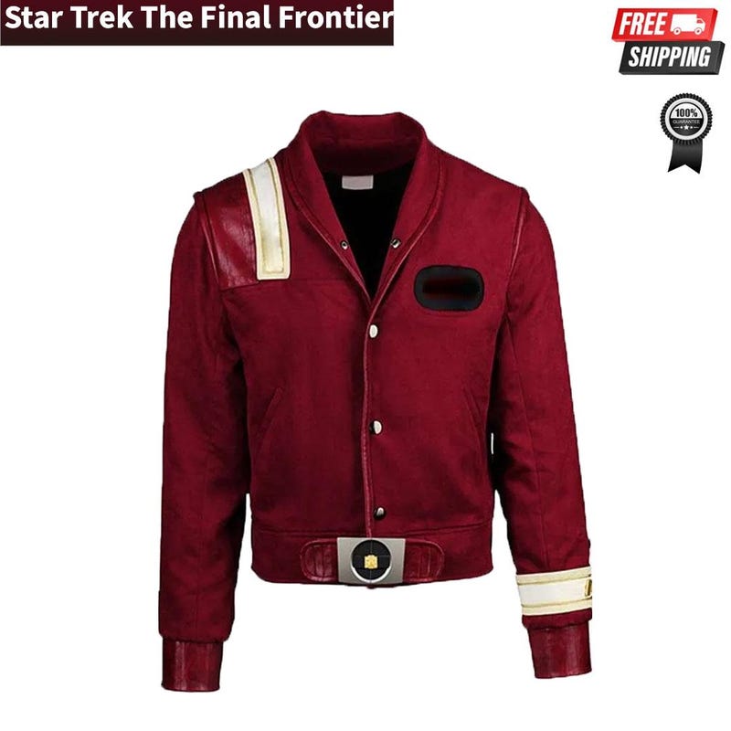 Red Leather Jacket - Etsy