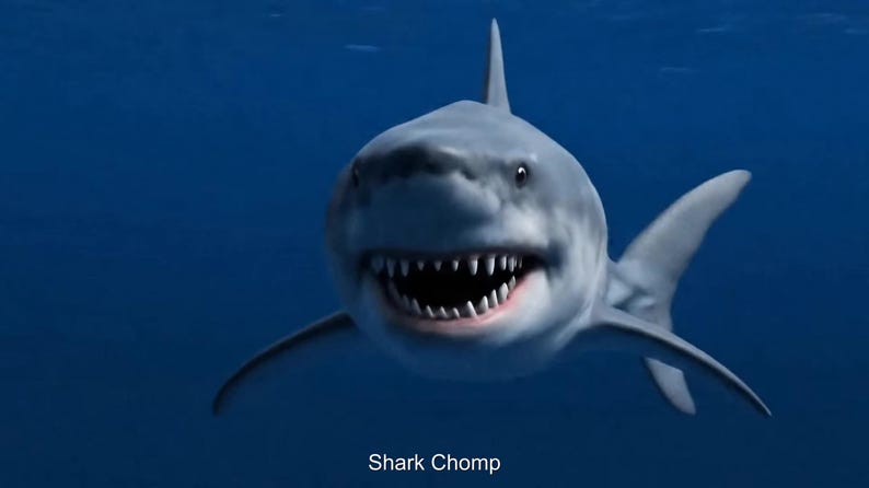 Shark Bite Stinger Transition | Ocean Predator VFX Optimized for ...