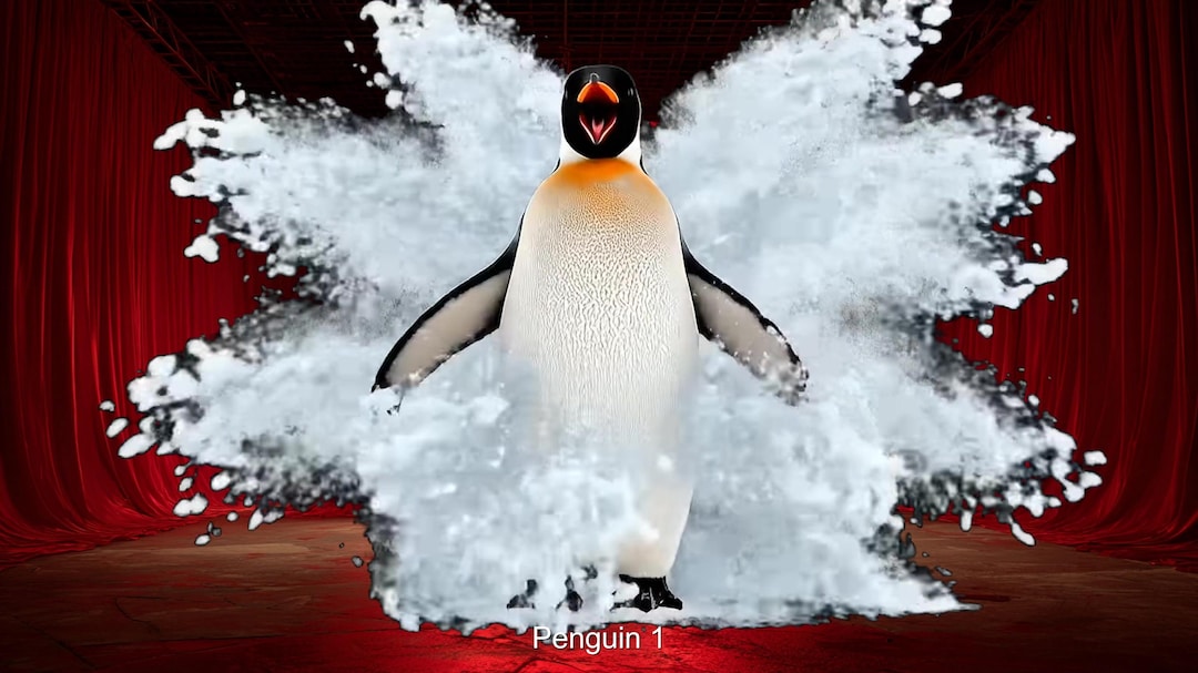 Penguin Stream Transition | Twitch Stinger (digital Download) - Etsy