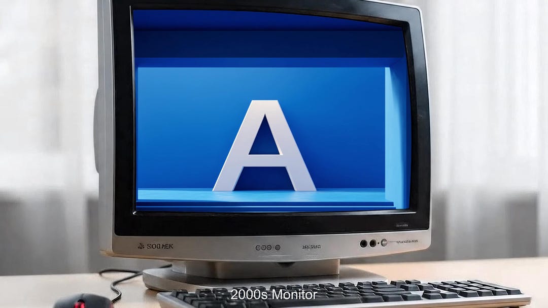 2000s Monitor Stinger Transition: Y2K Retro Tech Nostalgia Stream ...