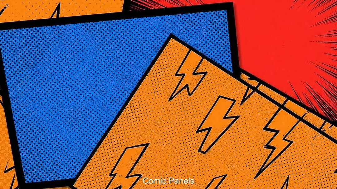 Comic Panels Stinger Transition | Superhero Pop Art VFX Optimized for ...