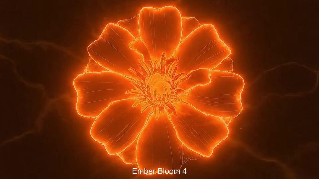 Ember Bloom Stinger Transition | Fire Flower VFX Optimized for ...