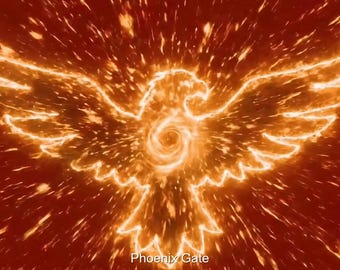 Phoenix Gate Stinger Transition | Mythical Portal VFX Optimized for ...