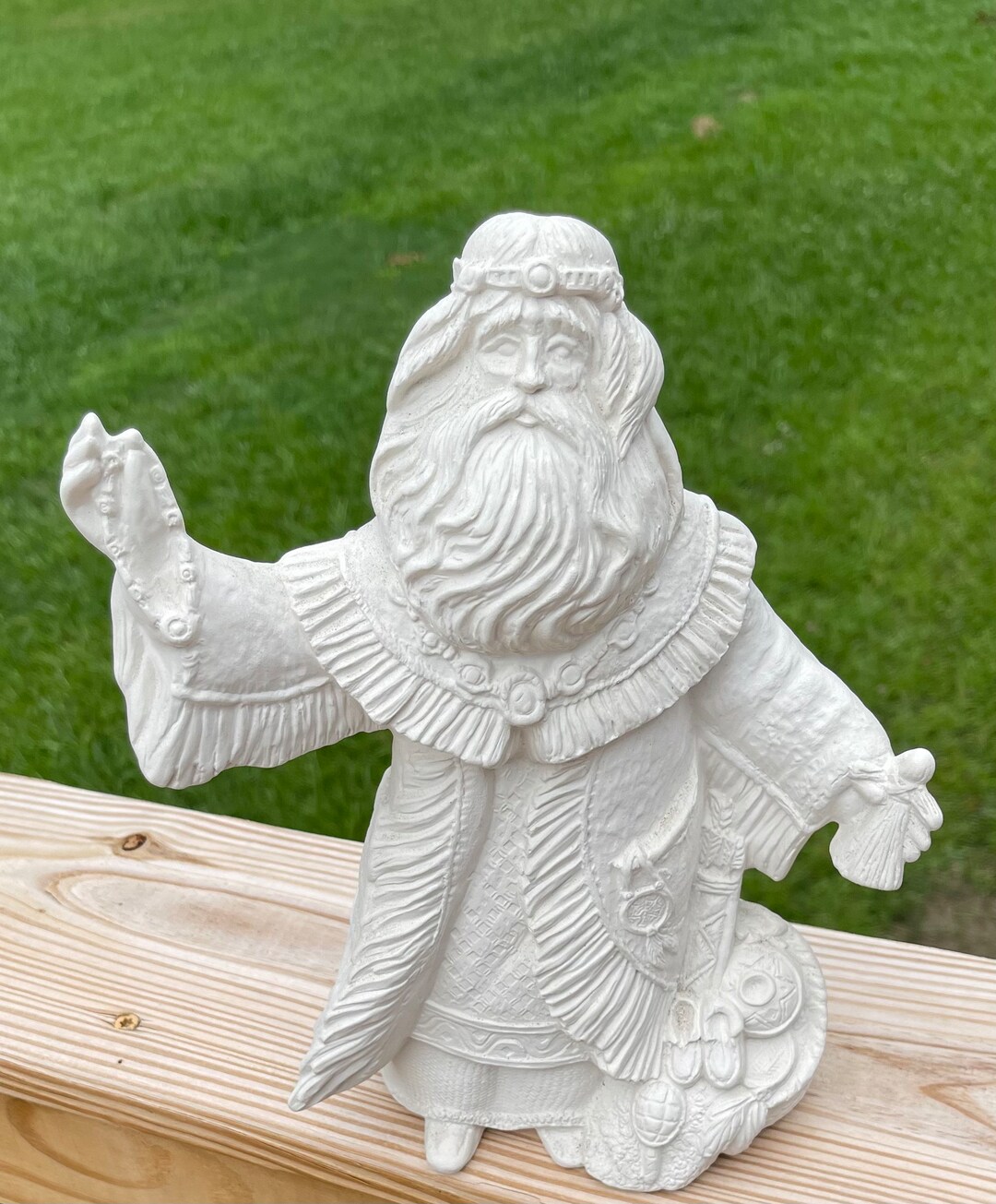 Old World Santa, Native American Indian, Bisque Ready to Paint. Rare ...