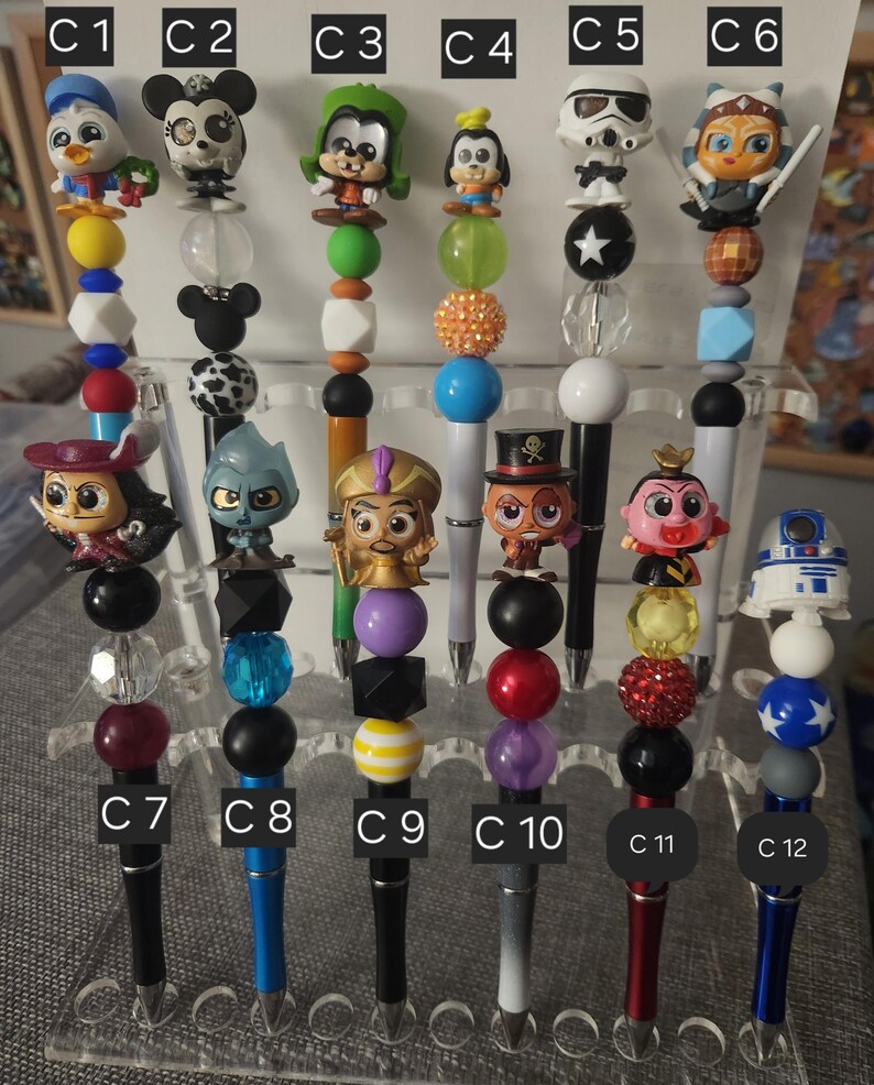 Doorable Pens/disney Themed Pens - Etsy
