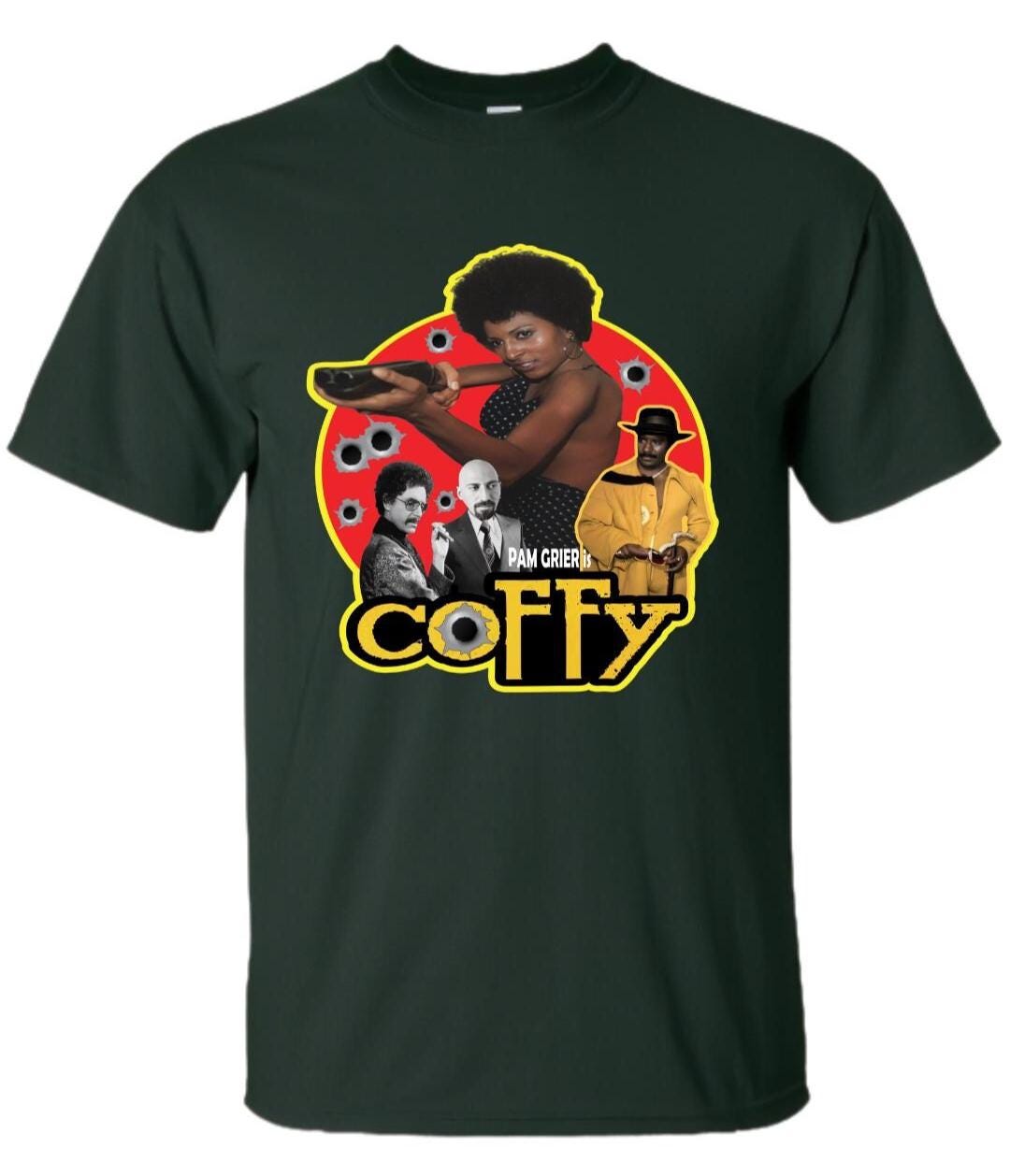Pam Grier Coffy Blaxploitation Vintage Retro Movie Poster Cult Classic ...