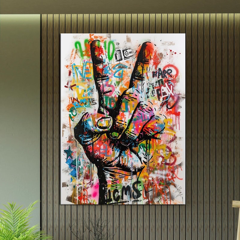 Graffiti Wall Art Print - Etsy Australia