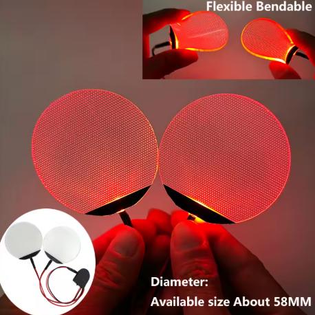 58mm Round LED Light Module – Flexible Prop Glow Insert for Cosplay ...