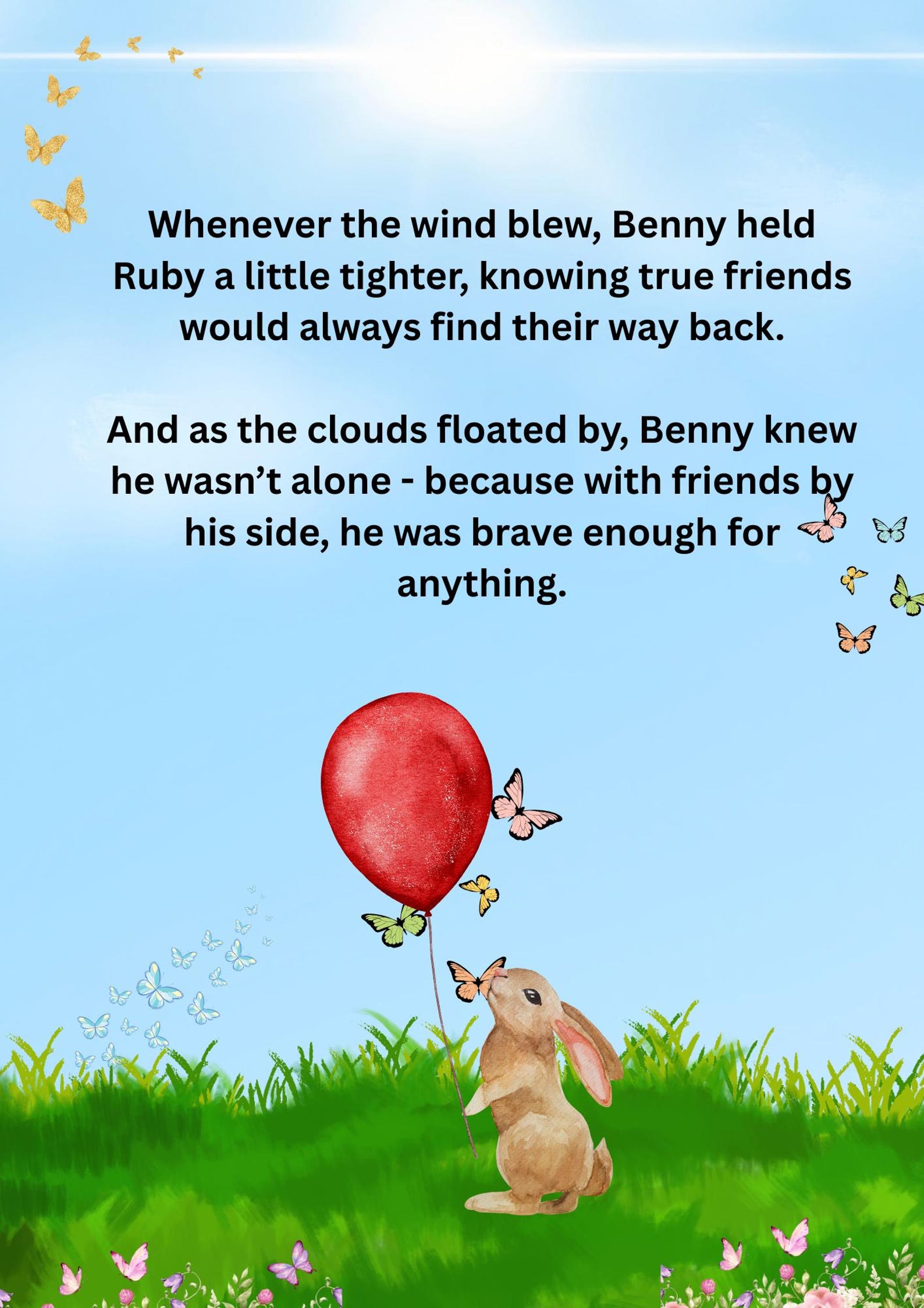 Benny and the Brave Balloon - A Heartwarming Children's Story About ...