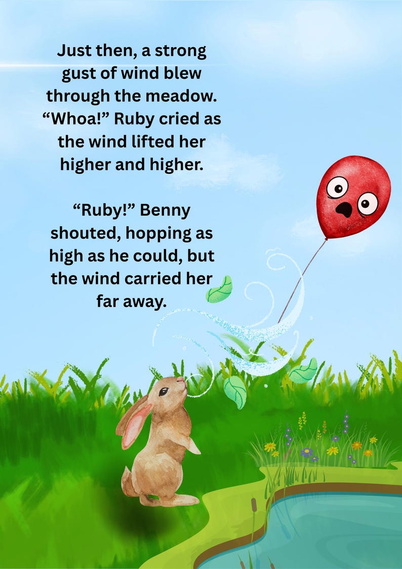 Benny and the Brave Balloon - A Heartwarming Children's Story About ...