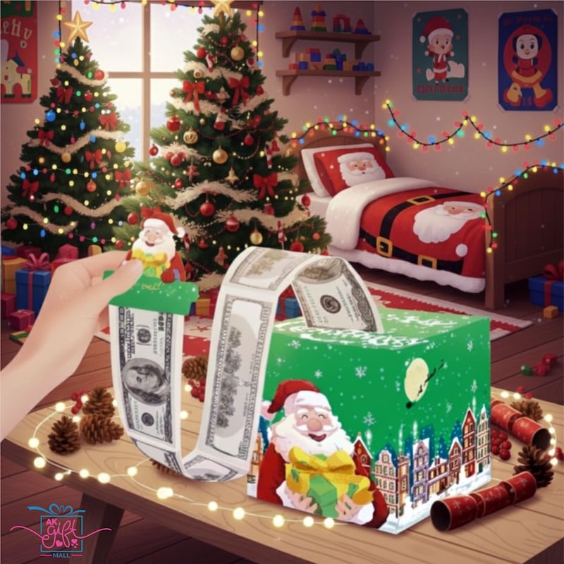 Money Pull Out Gift Box - 60+ Gift Ideas for 2025