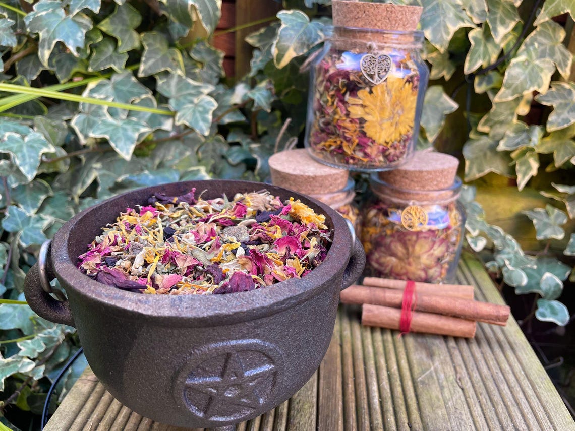 The One for Beltane - Large Manifestation or Spell Jars | Fire | Energy ...