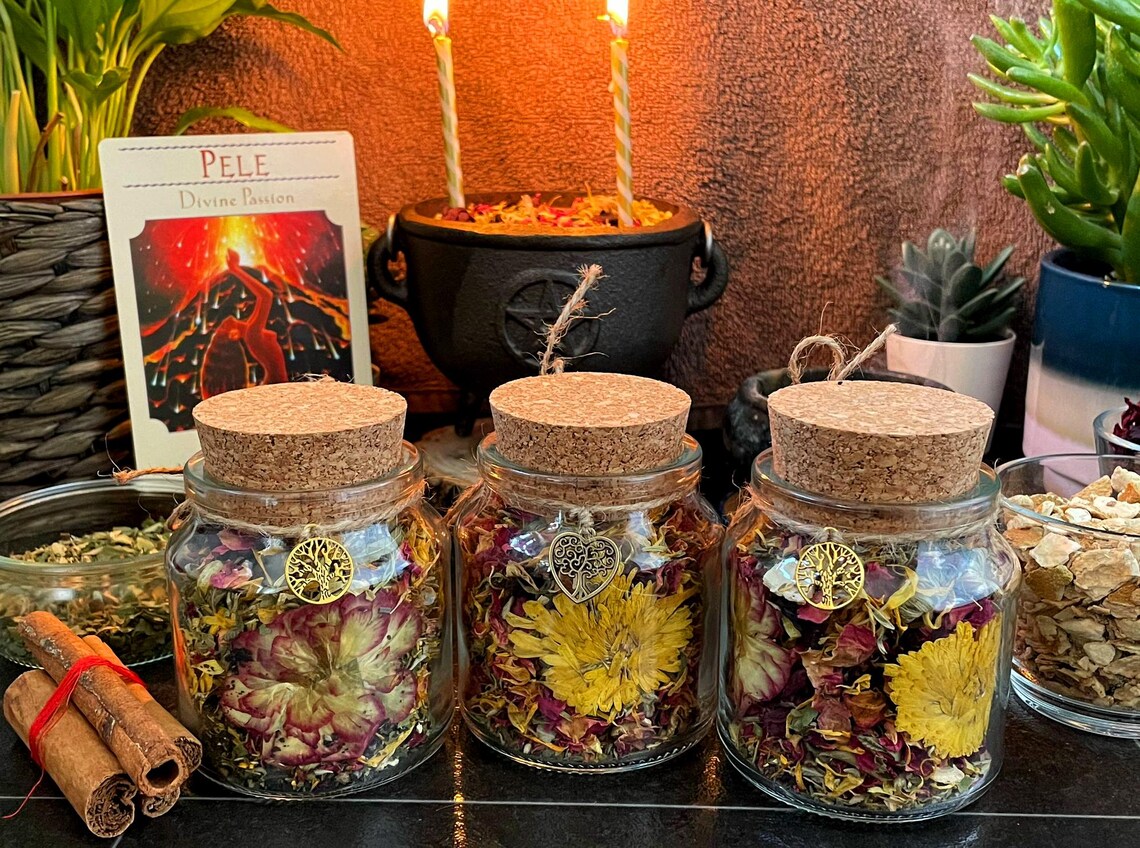 The One for Beltane - Large Manifestation or Spell Jars | Fire | Energy ...
