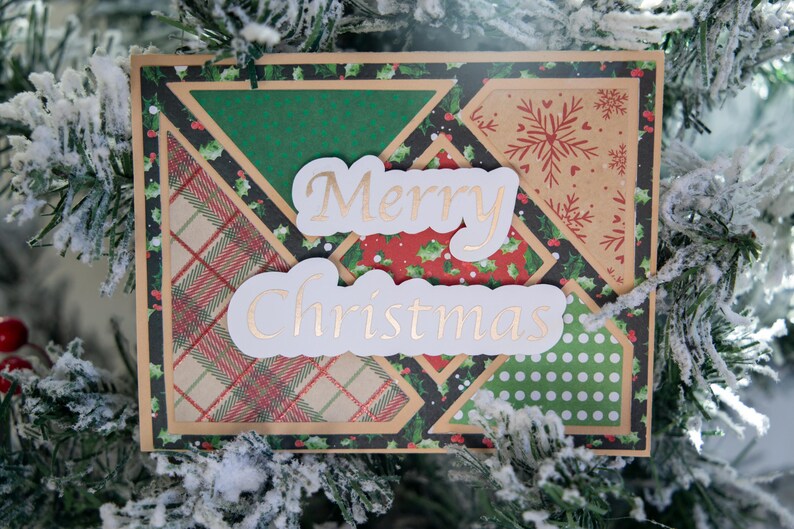 Set of 6 'country Christmas' Cards - Etsy