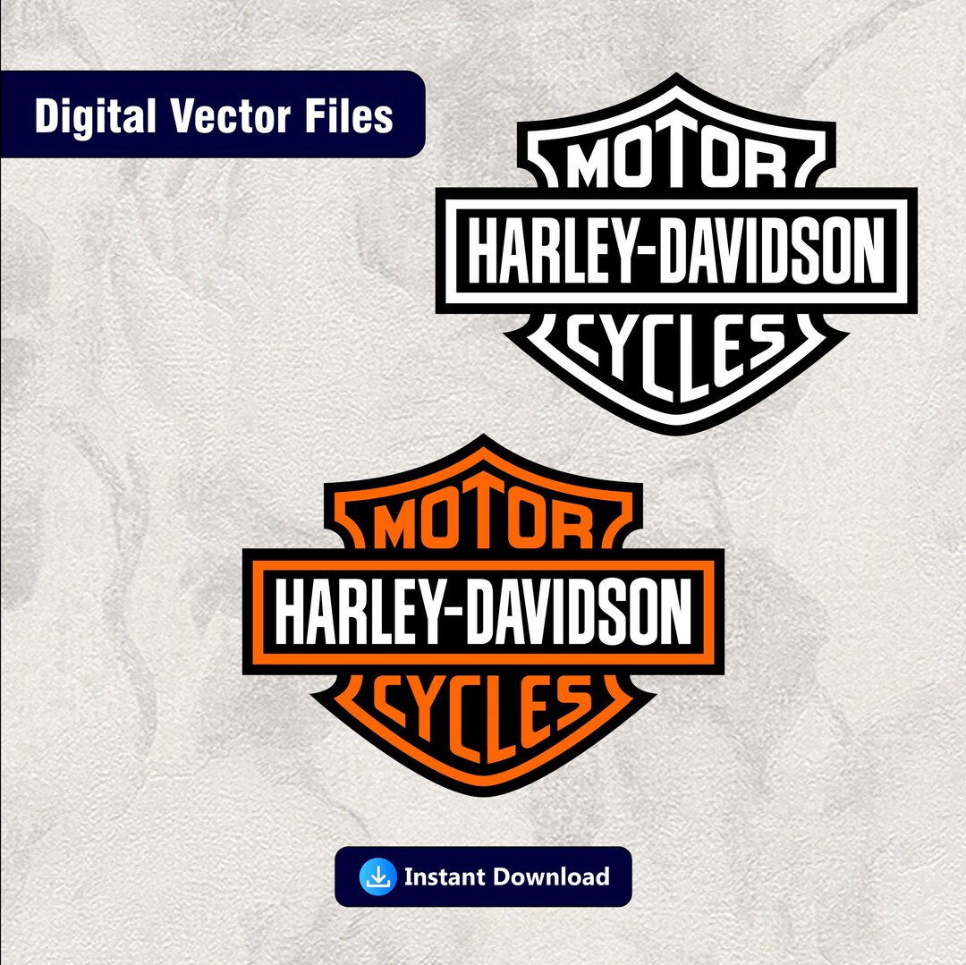 Harley Davidson Vector File Digital Download Harley Davidson SVG ...