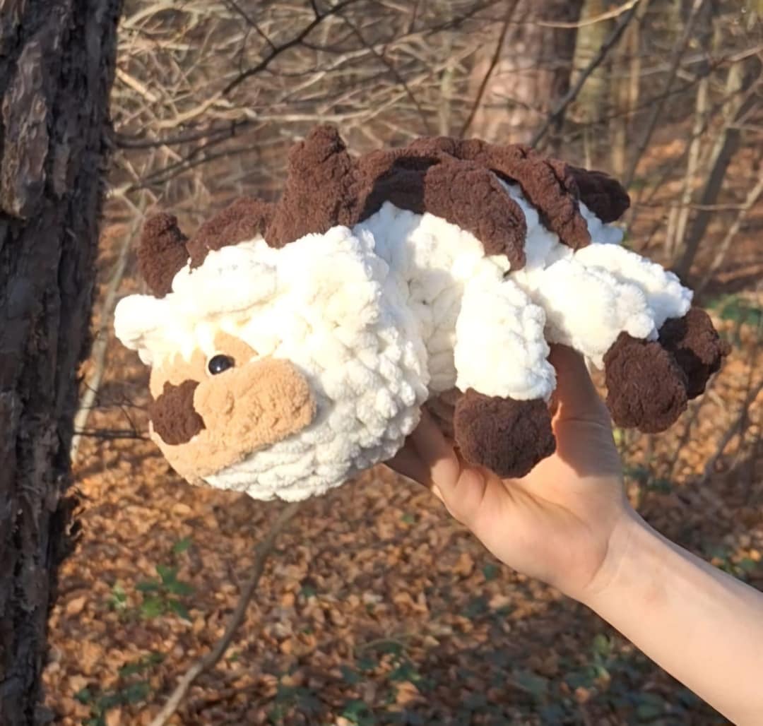 Crochet Baby Appa Plushie Avatar: the Last Airbender ATLAS - Etsy