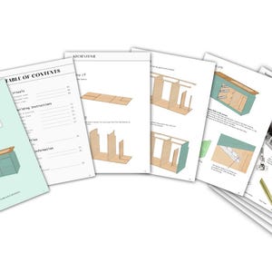 CNC Camper Kitchen Plans – DIY Plywood Van Life Kitchen Unit – Compact ...