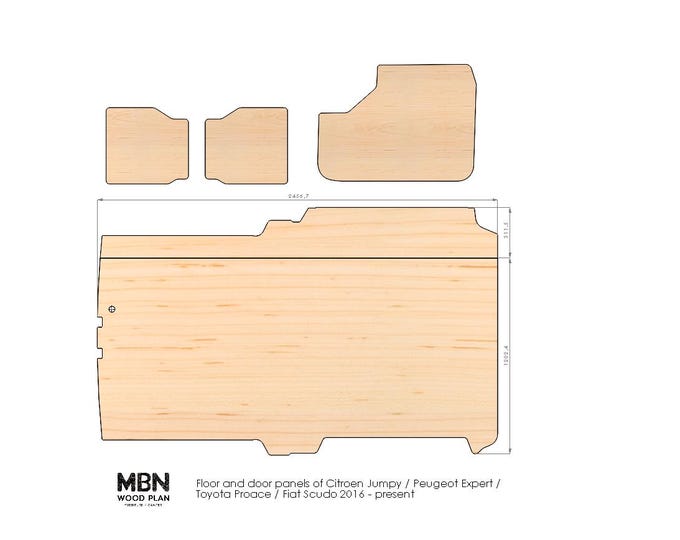 CNC Camper Kitchen Plans – DIY Plywood Van Life Kitchen Unit – Compact ...