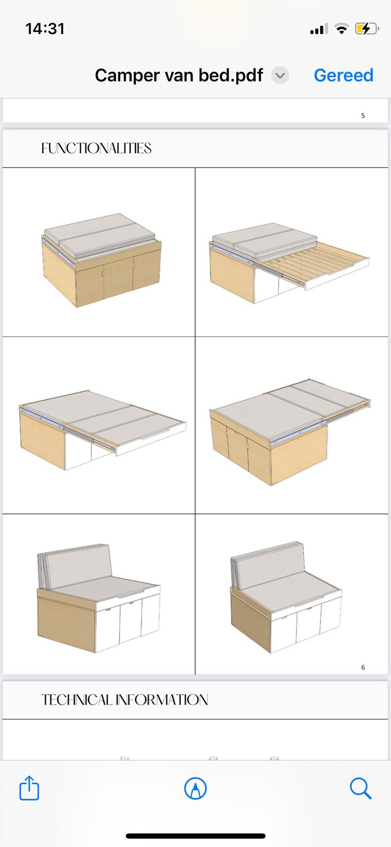 CNC Camper Bed Plans – Pull-out Camper Bed Unit With Storage for Medium ...