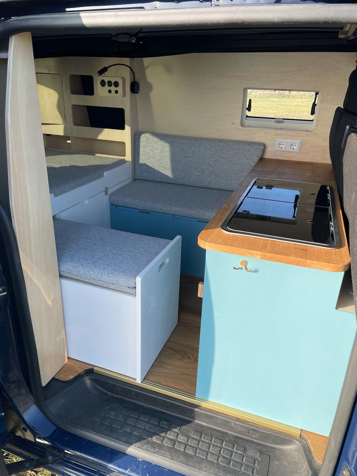 CNC Camper Kitchen Plans – DIY Plywood Van Life Kitchen Unit – Compact ...