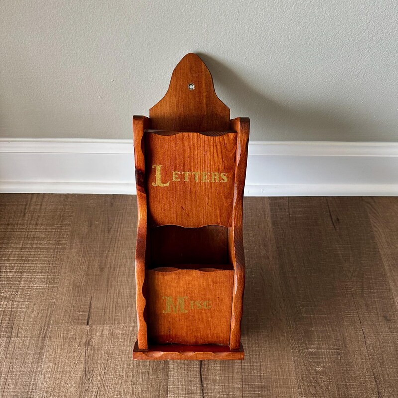 Brass Wall Letter Rack - Etsy