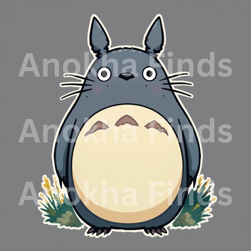 Totoro Svg Files - Etsy