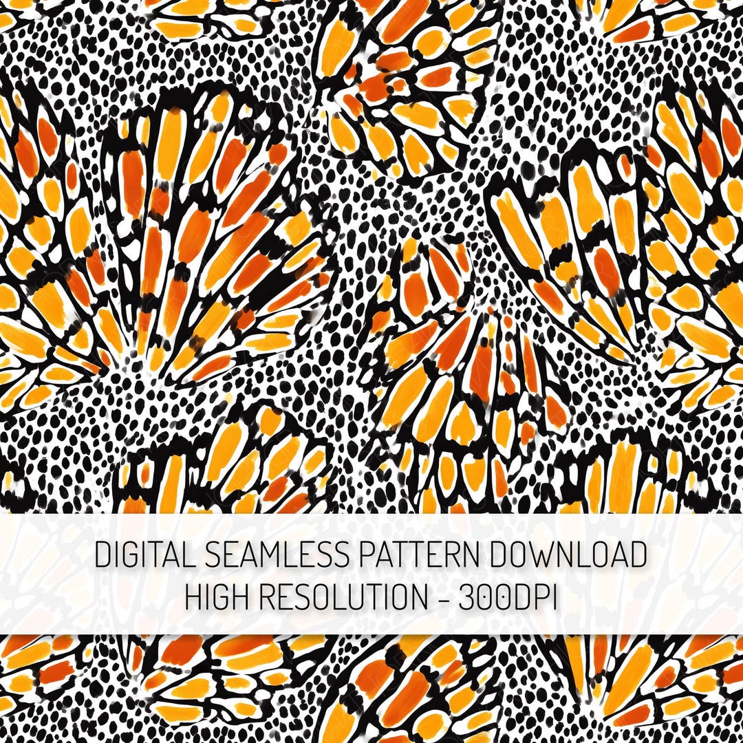 Animal Print Abstract Repeat Pattern PNG Digital Download, Printable ...