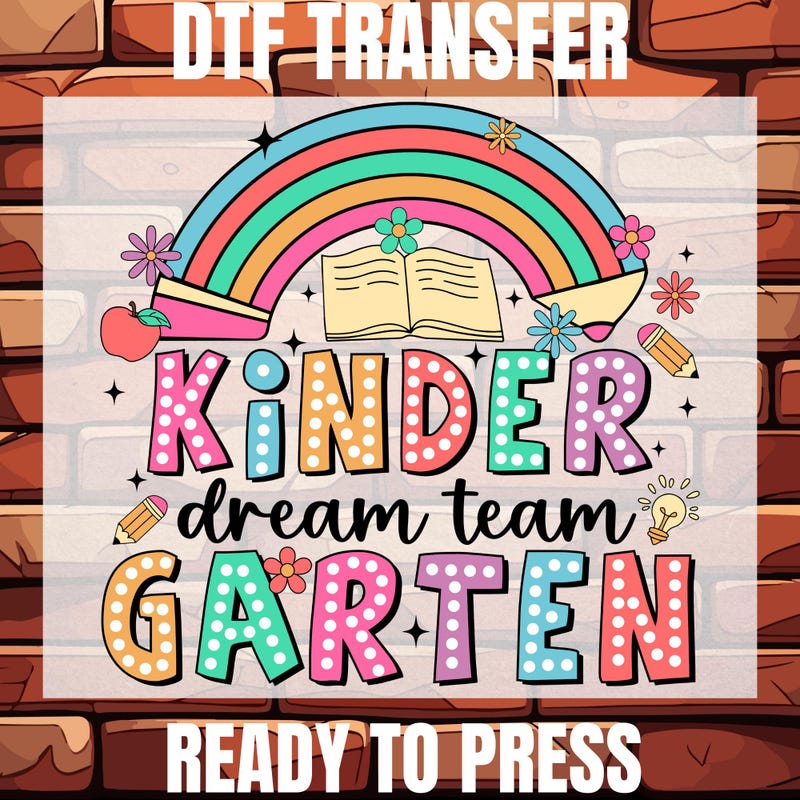 Dream Team Ready to Press - Etsy