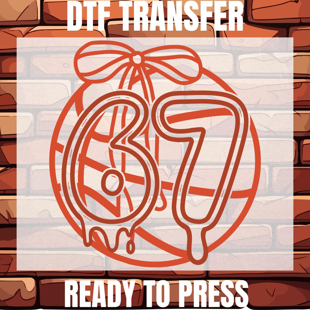 Six Seven Dripping Basketball Meme Ready to Press, Funny Ice Cream Drip ...