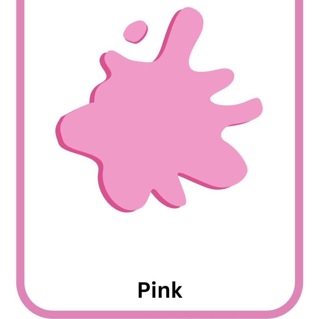 Colours Flash Cards/ Printable Flash Cards/pre-school Flash Cards ...