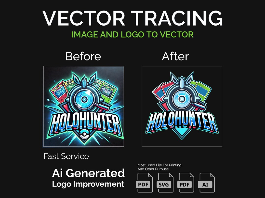 Professional Logo Vectorization Services | Convert AI Logo to SVG ...
