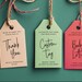 Editable Tags Instant Download, Calligraphy, Custom Favor Tag ...