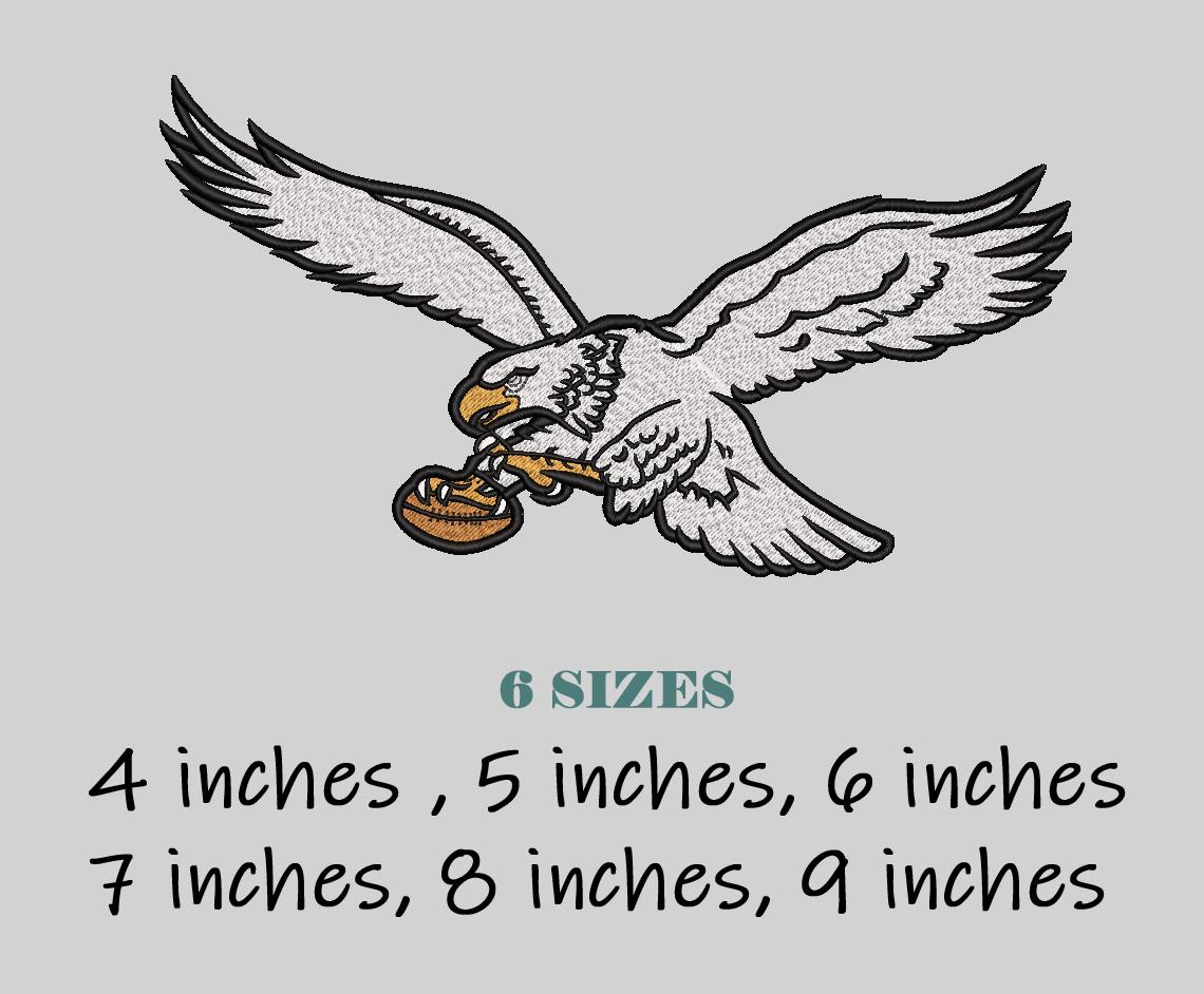 Eagle Embroidery Design | Machine Embroidery File | Custom Eagle ...