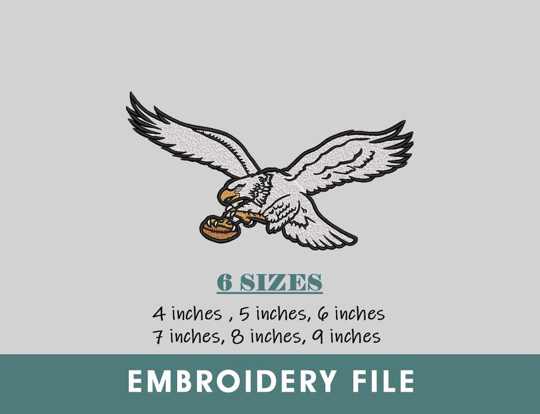 Eagle Embroidery Design | Machine Embroidery File | Custom Eagle ...
