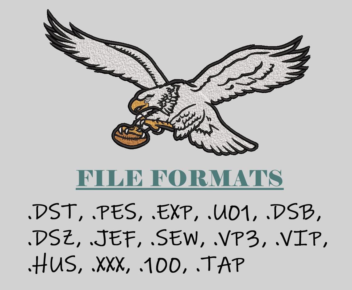 Eagle Embroidery Design | Machine Embroidery File | Custom Eagle ...