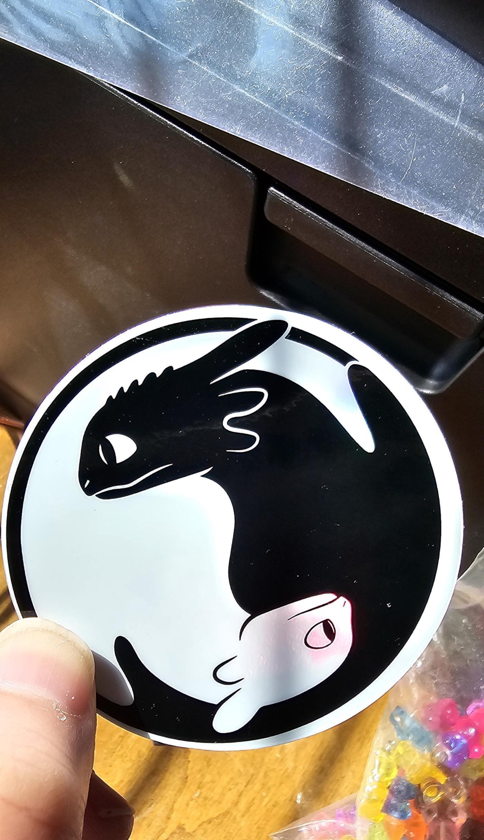 Toothless Dragon Sticker: How to Train Your Dragon Inspired Decor - Etsy