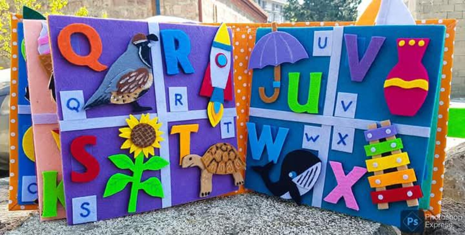 ABC Felt Quiet Book: Interactive Sensory Toy for Toddlers - Etsy