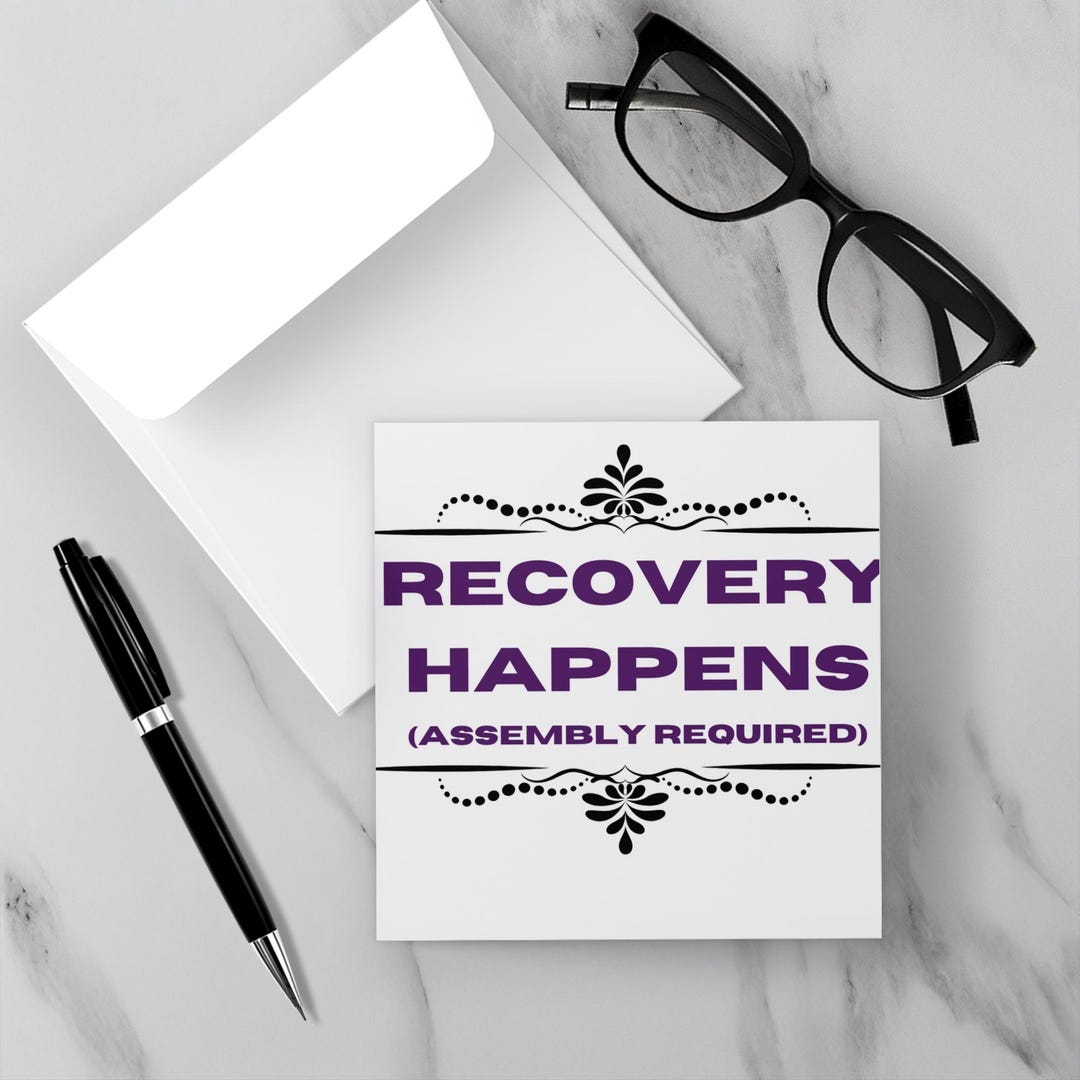 Recovery Happens Cards - Etsy