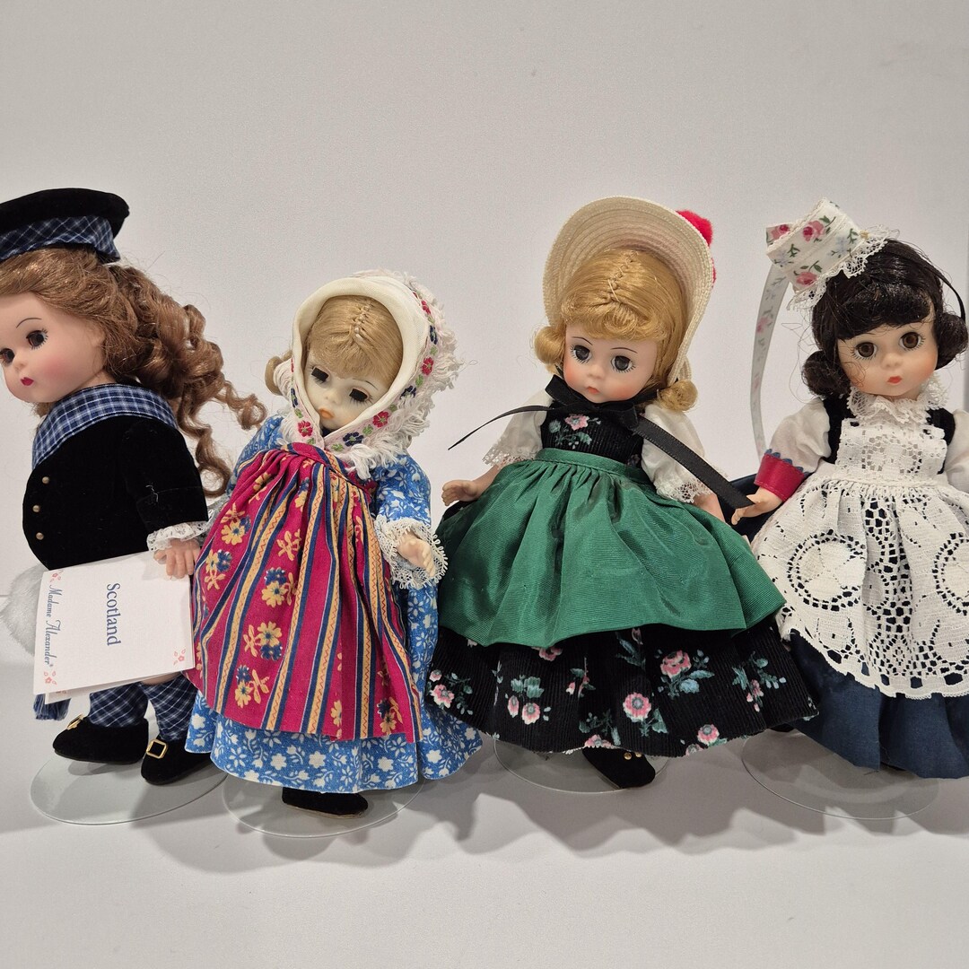 Vintage Madame Alexander Dolls – International Collection – 8” Dolls ...