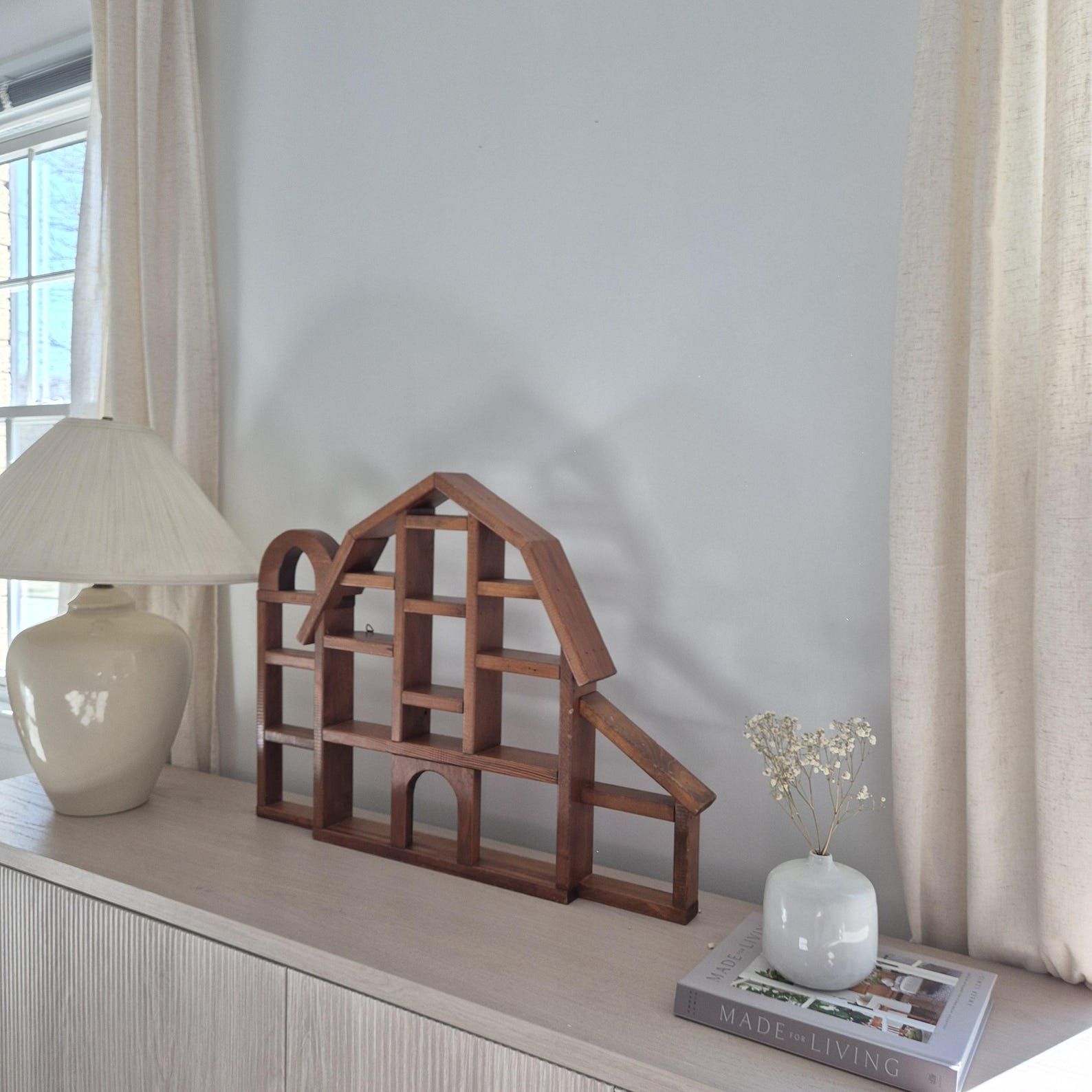 Vintage Barn Shelf, Farmhouse Decor, Farmhouse Wall Decor, Knick Knack ...